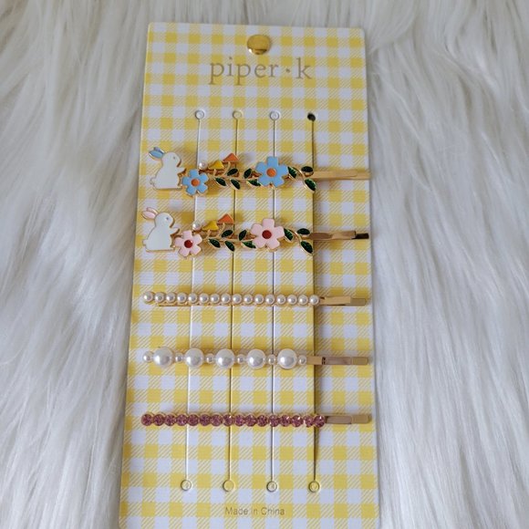 Piper K | Accessories | Piper K Spring Themed Hair Pins | Poshmark